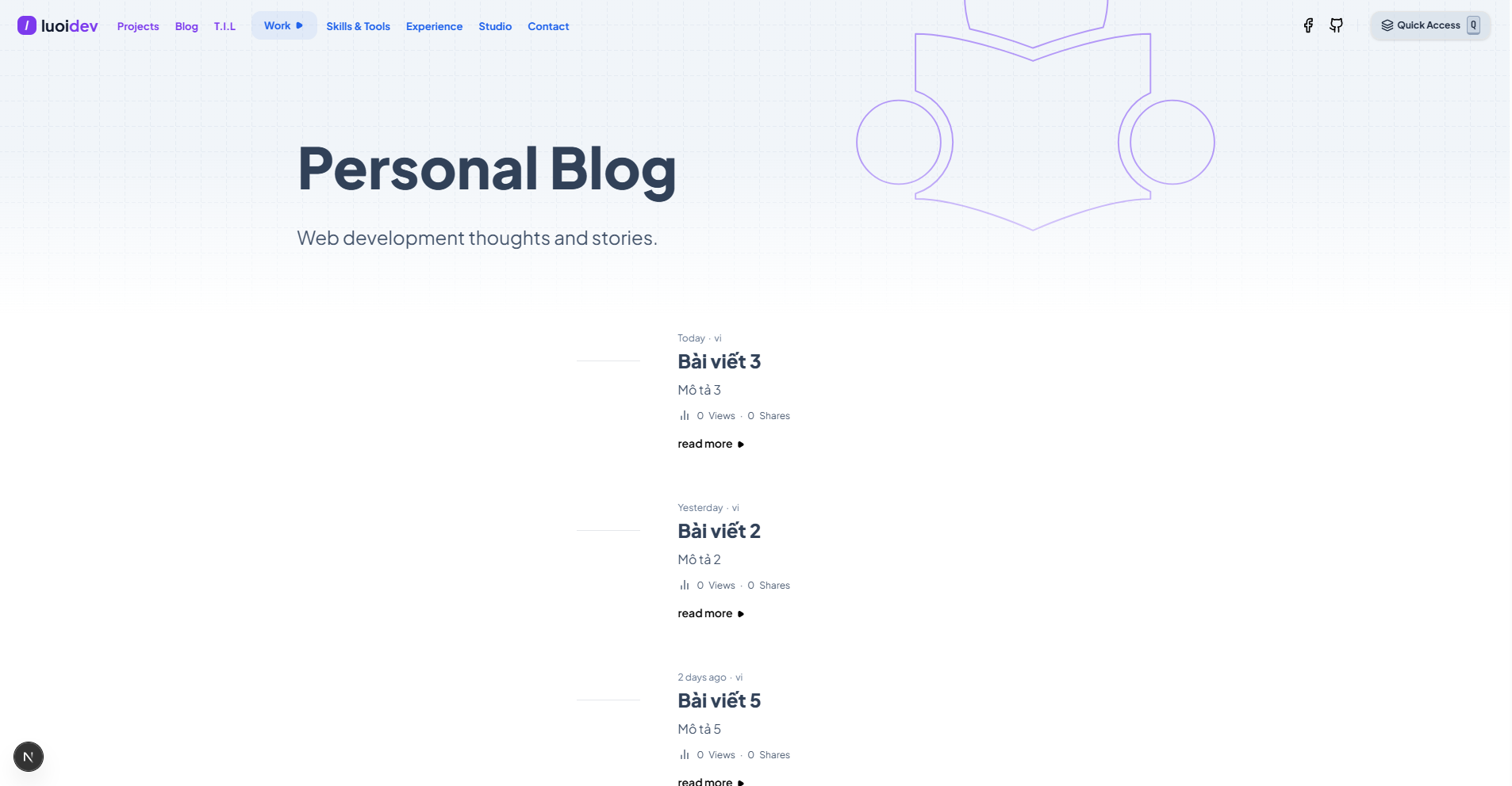 Luoi Dev | Khanh · Fullstack Developer